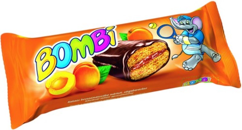 Bombi Puszedli 45g Sárgabarack